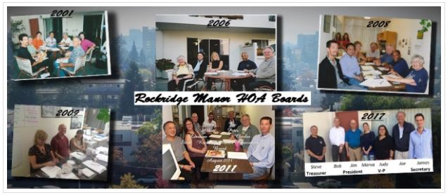 HOA Board Directors needed – RockRidge Manor